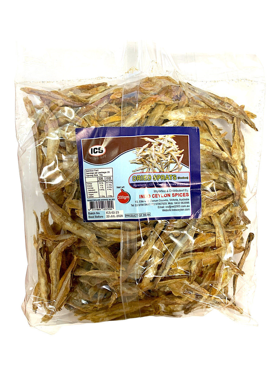 DRIED SPRATS (ICS) - 200G – Hindustan Imports